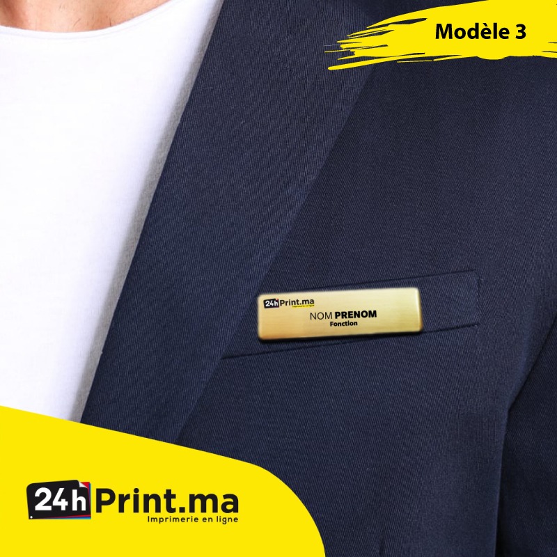 Badge personnalisé